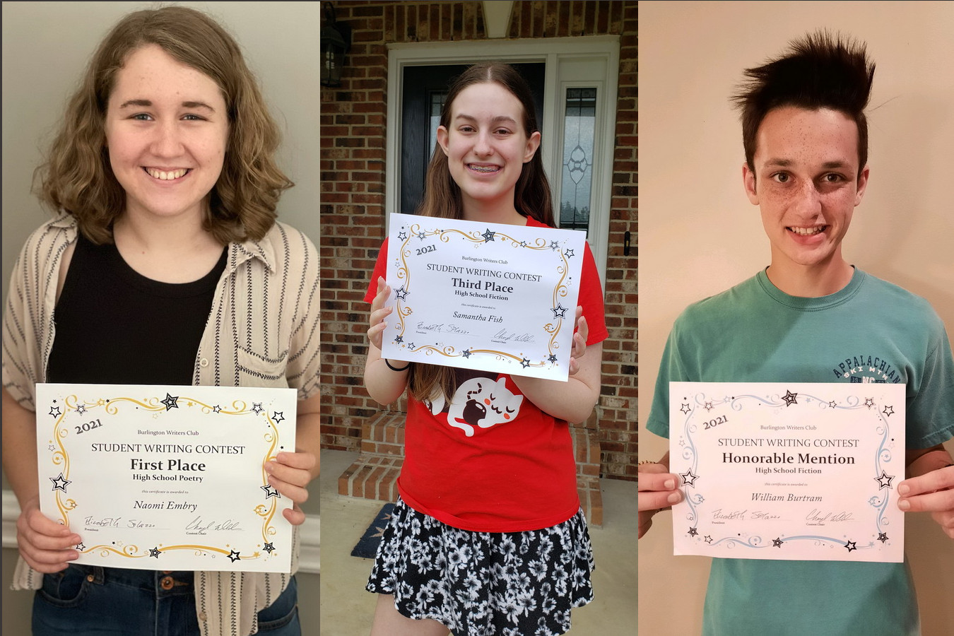 2021 Student Contest Winners